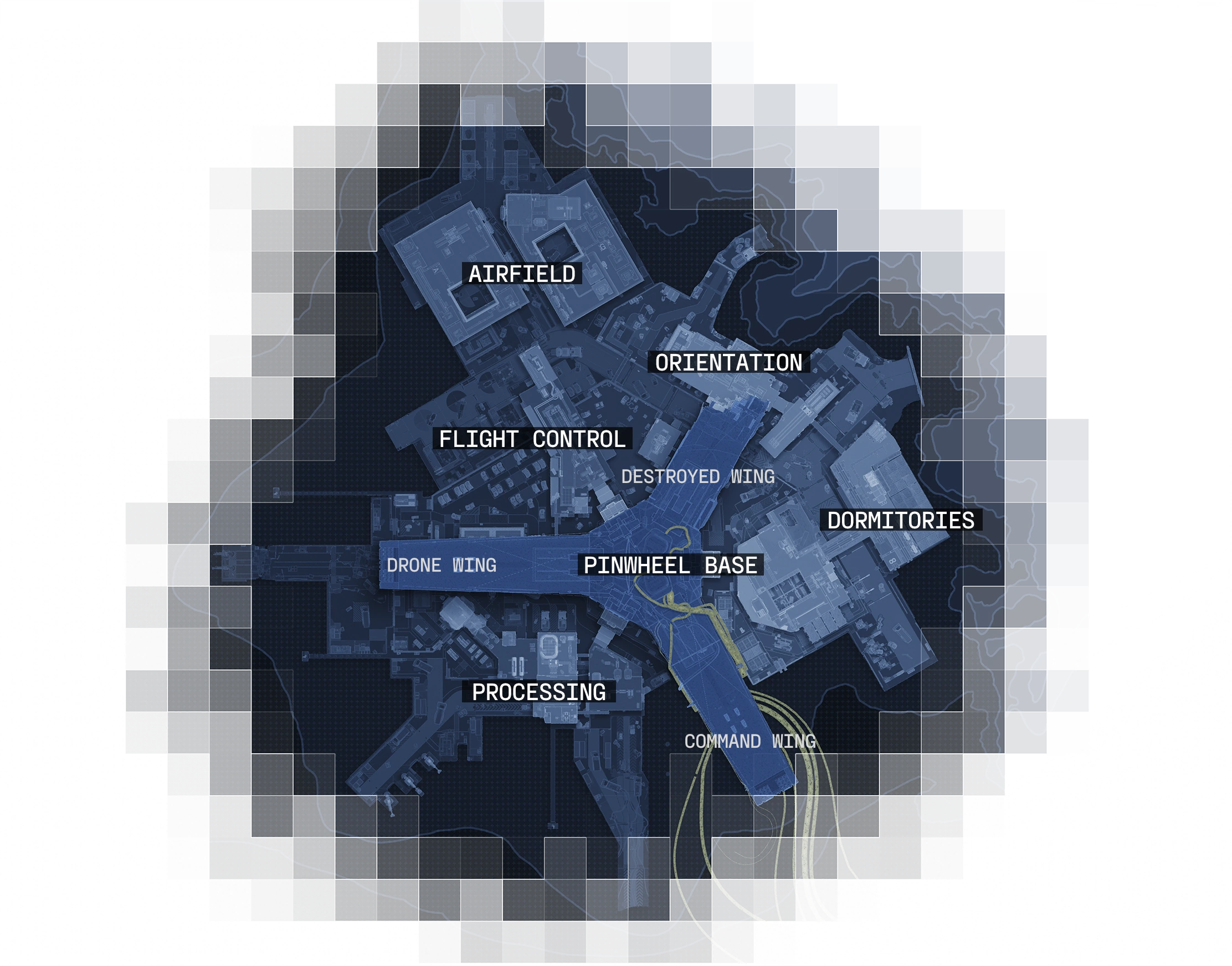 Outpost map - CyberAcme, the Marathon wiki